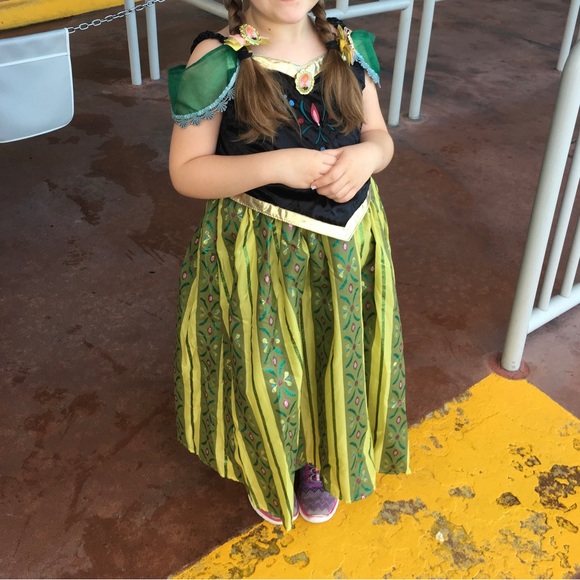 Costumes | Disneys Frozen Anna Coronation Gown Costume | Poshmark